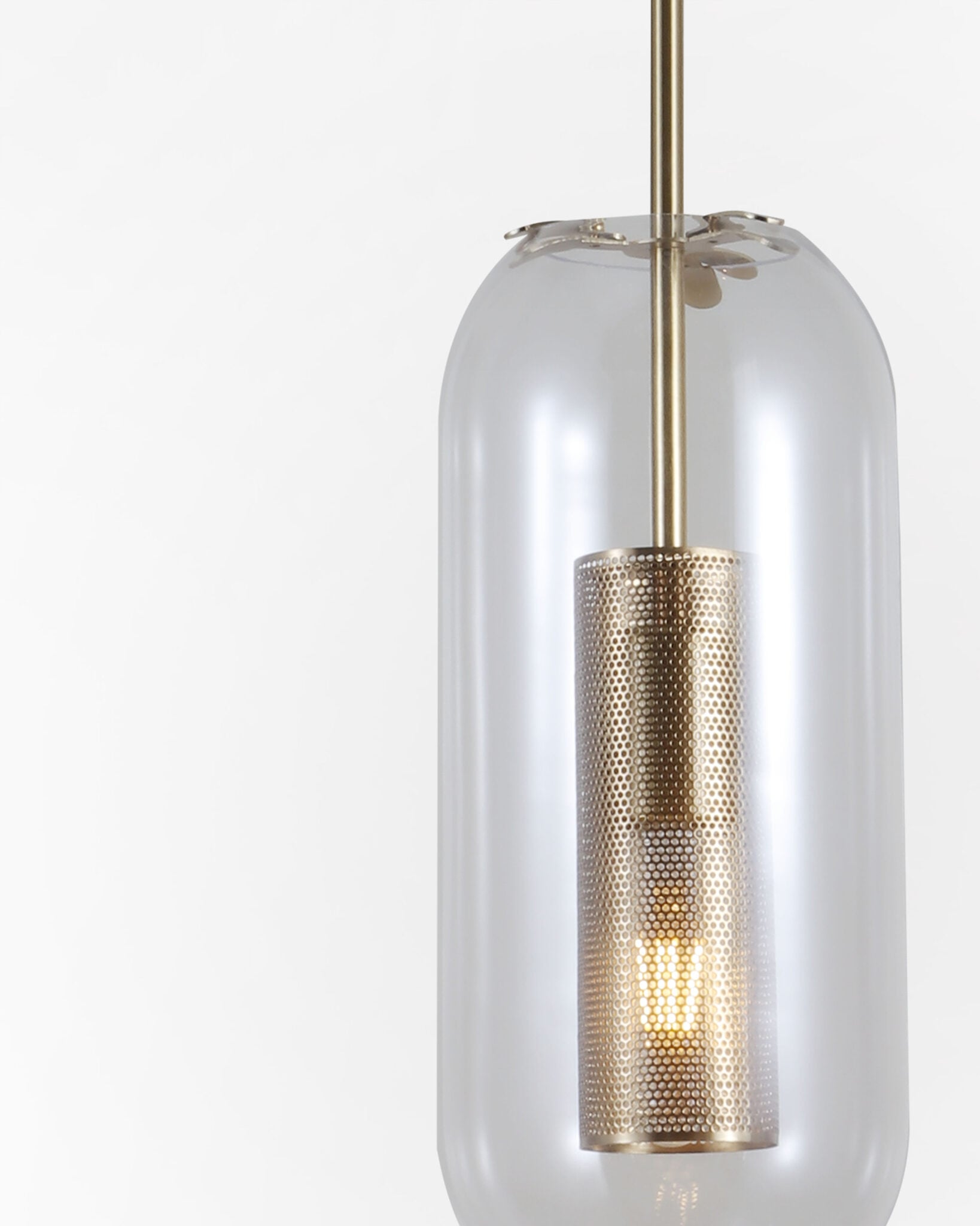 Modern Glass Single Pendant Lamp IA-9298-1DL - Ilaw atbp.