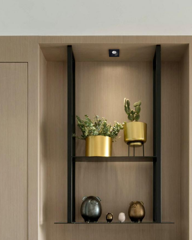 Square recessed LED mini spotlight - Ilaw atbp.
