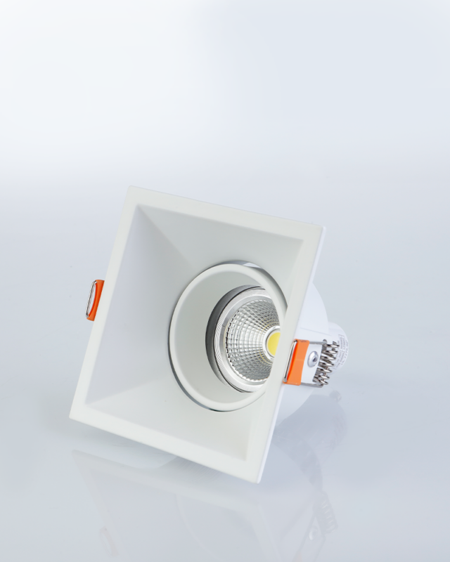 MR16 Round / Square Downlight Housing Fixed (Twist Lock) - Ilaw atbp.